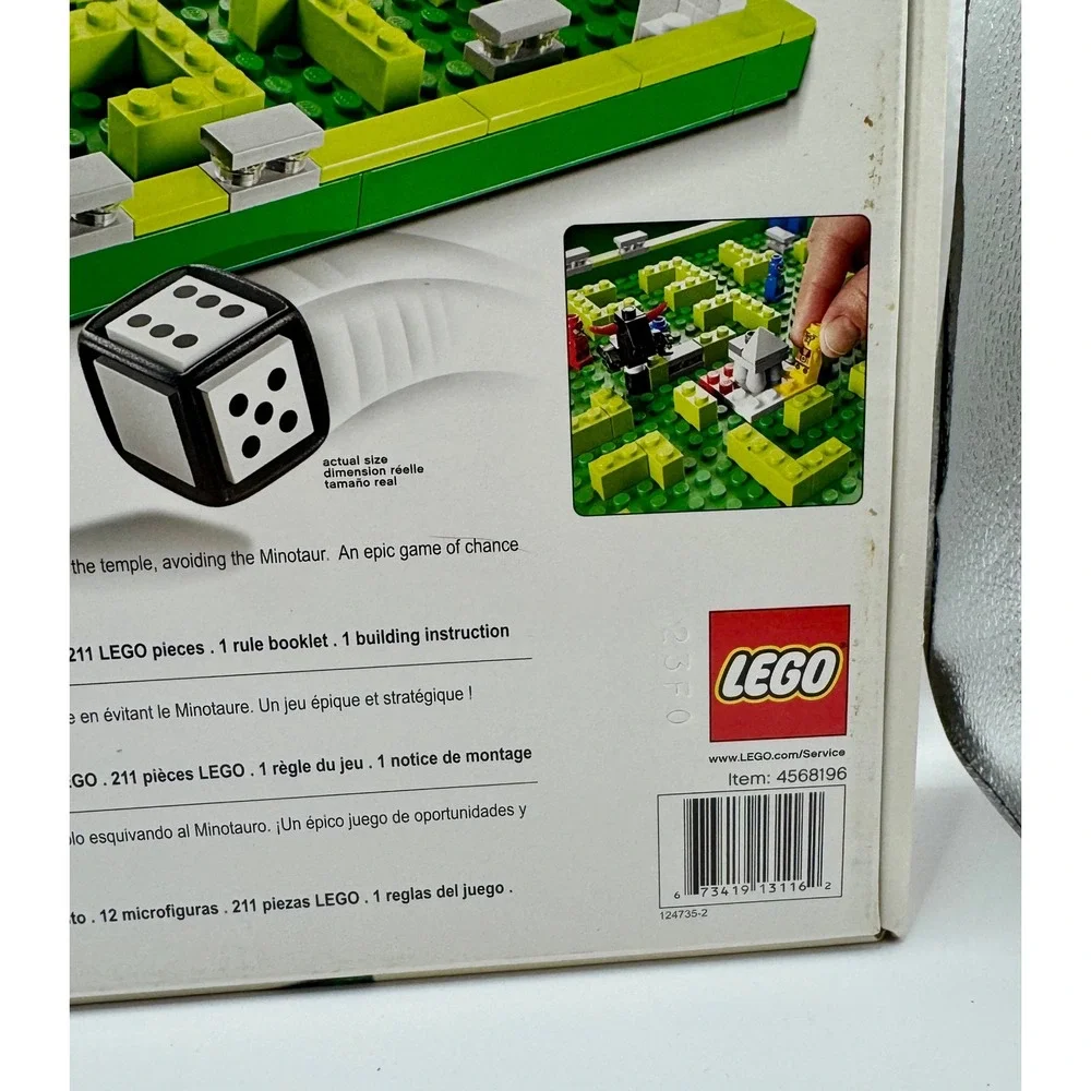 Lego | Toys | Lego Minotaurus Board Game 384 Greek Mythology Labyrinth ...